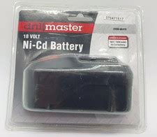 2 Pc Drill Master 18v Ni Cd Replacement Battery 68413 Harbor Freight