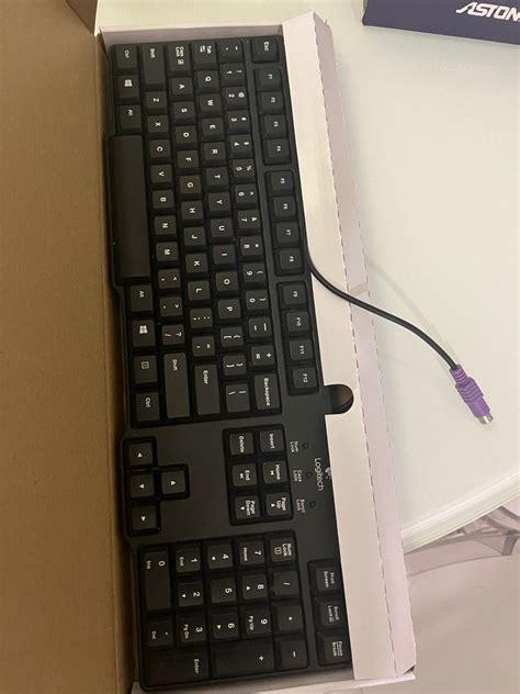Logitech PS 2 Keyboard Computers Tech Parts Accessories Computer Keyboard On Carousell