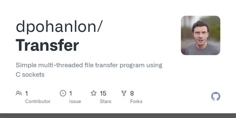Github Dpohanlon Transfer Simple Multi Threaded File Transfer Program Using C Sockets