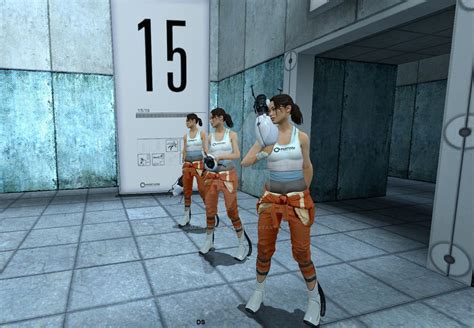 Chell Model By Dawnshepherd1 On Deviantart
