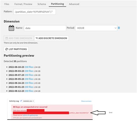 Partitioning Based On Minutes Or Seconds — Dataiku Community