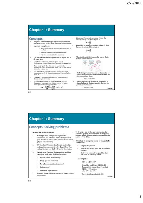 Ch01 Summary 1 225 1 Slide 1 Concepts • An Object Exhibits