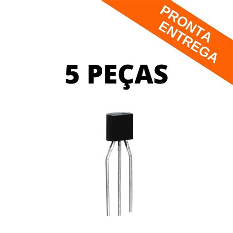Kit 5 Peças - Transistor Referência De Tensão TL431K TO-92 (PTH ...