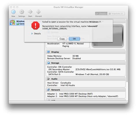 Bradley Ayers VirtualBox Kernel Driver Not Installed Rc On Mac OSX