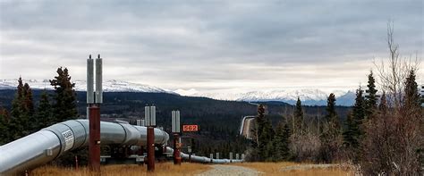 Cool Pipeline View On The Way To Castner Glacier R Alaska