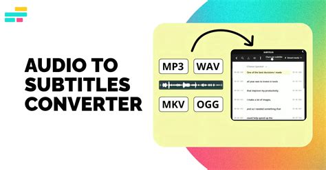 Audio To Subtitles Converter — Create Subtitles From Audio Online