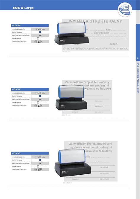 Katalog COLOP EOS by COLOP Polska Sp. z o.o - Issuu