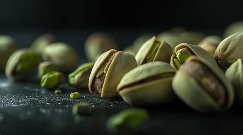 A Bunch Of Green Nuts With The Words Nuts On Them Premium Ai