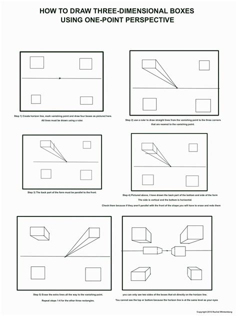 the helpful art teacher fun with one point perspective boxes and other
