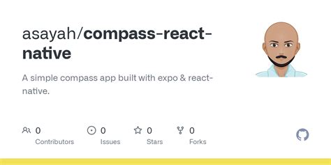 Github Asayahcompass React Native A Simple Compass App Built With Expo And React Native