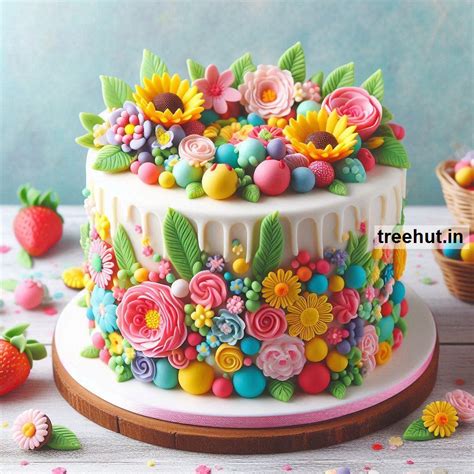 Cake Ideas With Flowers Floral Cake Decoration Techniques