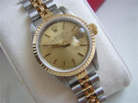 Reloj De Pulsera Rolex Oyster Perpetual De Acero Y Oro De Catawiki