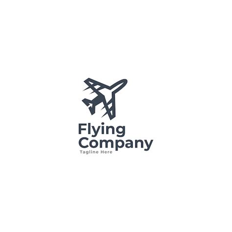 Premium Vector Flying Logo Art Design Vector Template