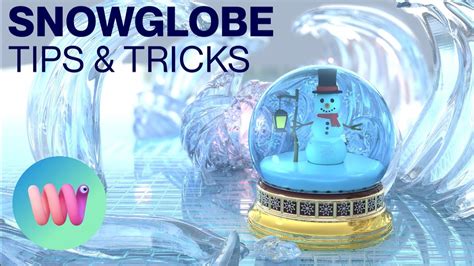 easy 3d creating a snowglobe tips and tricks womp 3d youtube
