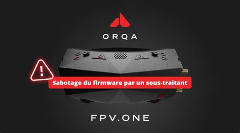 Drones Les Casques Orqa Saboté Par Un Sous Traitant