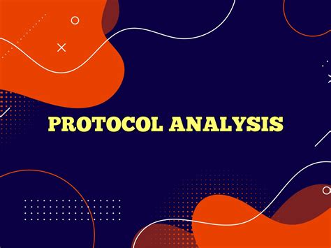 protocol analysis definition and meaning