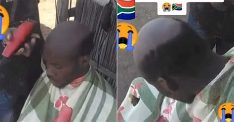 Barber Has Man Looking Like Joshua Doore After Loadshedding Strikes Throwback Tiktok Video Has