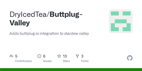Github Dryicedteabuttplug Valley Adds Integration To