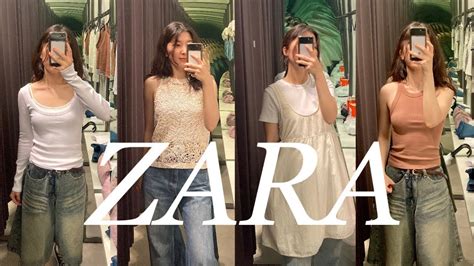 자라 가을 신상 입어보기 여름 끝자락에서 가을 어딘가 자라 추천템 옷 구경 데일리룩 Youtube