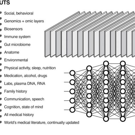 3 A Schematic Of A Deep Neural Network With All Of A Persons Data