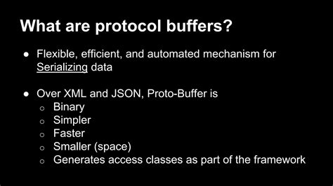 Protocol Buffers PPTX