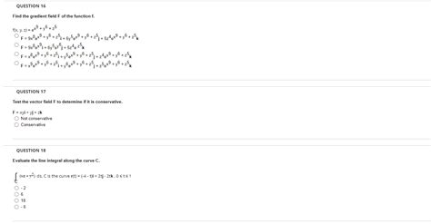 solved find the gradient field f of the function f