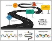 Animated Roadmap PowerPoint Template And Google Slides