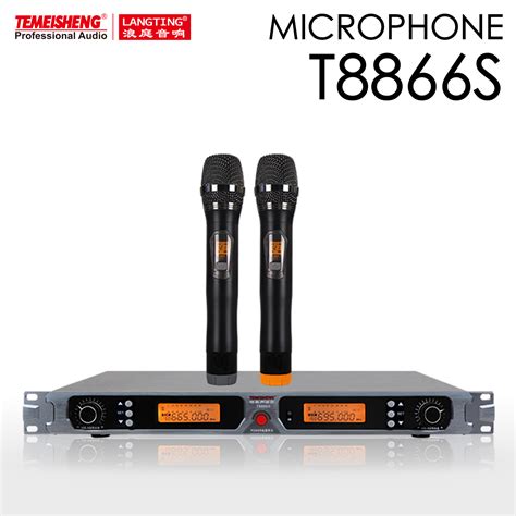 Temeisheng Handheld Design Professional Uhf Wireless Microphone