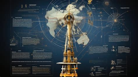 Premium Photo A Blueprint Of A Vertical Axis Wind Turbine Design Photorealistic Repeating Pattern