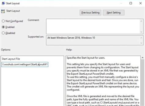 Managing Windows 10 Start Menu Layout And Taskbar Pin Apps With Gpo