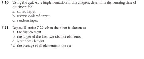 Using The Quicksort Implementation In This Chapter