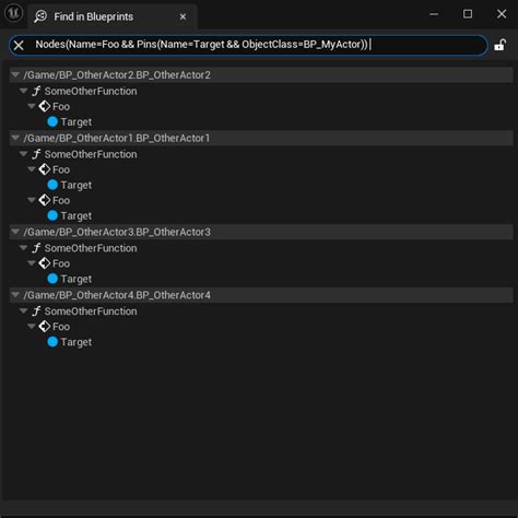 Find In Blueprints Finding Function Call Sites Tutorial
