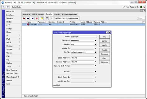 PPTP VPN Interconnection With MikroTik Yamaha Canada English