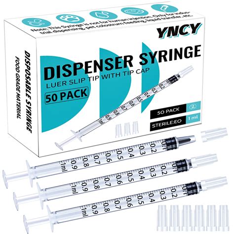 1ml Syringes With Cap Luer Slip Tip Whole Pack Bulk Sterile Sealed No Needle For Sale North