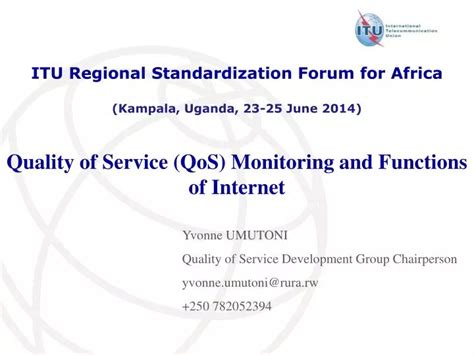 PPT Quality Of Service QoS Monitoring And Functions Of Internet PowerPoint Presentation ID