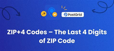 Zip 4 Code The Purpose Of Last 4 Digits Of Zip Code Postgrid