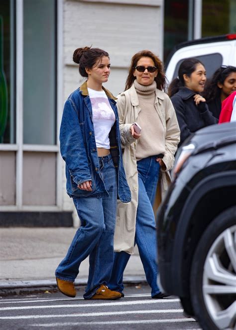 Katie Holmes And Suri Cruise Out In New York 05 16 2024 • Celebmafia