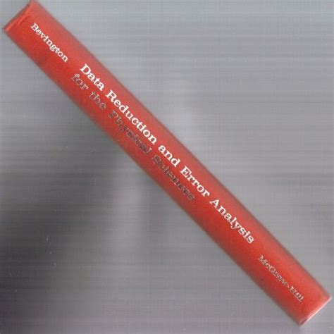 Buy Data Reduction And Error Analysis For The Physical Sciences Book Online At Low Prices In