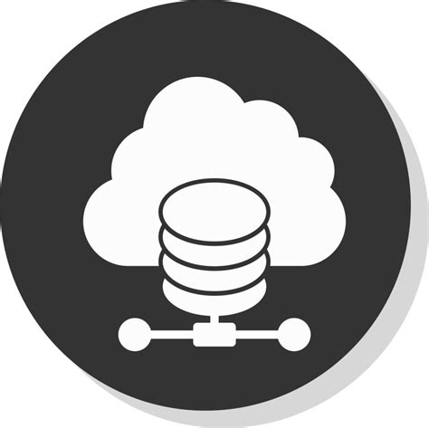 Cloud Database Vector Icon Design Vector Art At Vecteezy