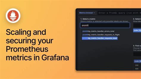 Ted Wong On Linkedin Scaling And Securing Your Prometheus Metrics In Grafana Grafana Labs