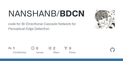 GitHub NANSHANB BDCN Code For Bi Directional Cascade Network For Perceptual Edge Detection