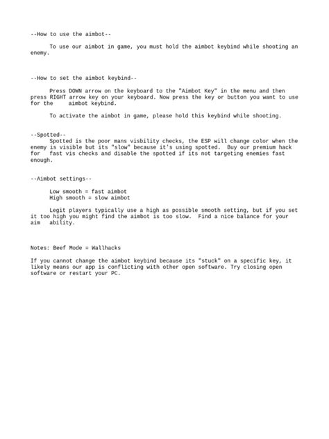 Aimbot Guide Pdf