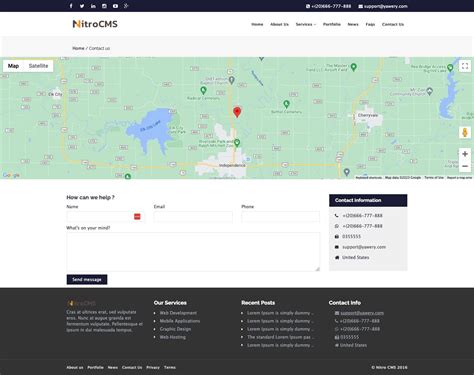 Nitrocms Php Cms Script By Brightery Codester
