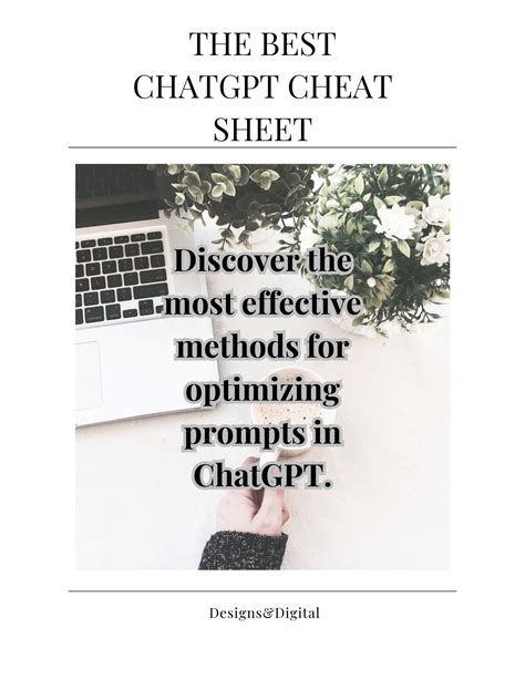 Chatgpt Best Cheat Sheet Prompts For Chatgpt Enhance Etsy Listings Etsy