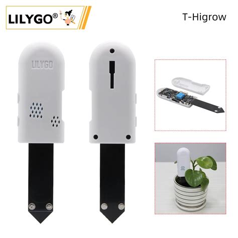 LILYGO T Higrow ESP Soil Tester DHT BEM T Higrow ESP 토양 테스터 DHT BEM 정원 꽃 온도 수분 센서