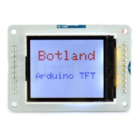 Display Arduino TFT LCD X Px Botland Robotic Shop