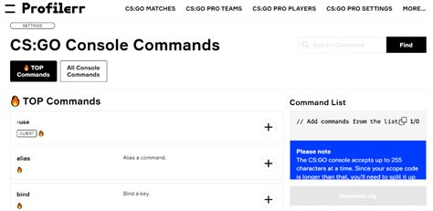 The Most Useful Console Commands For CS GO ILounge