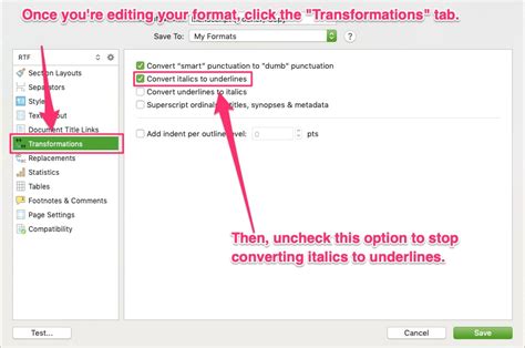 How Do I Get Rid Of Underlines Replacing Italics Scrivener For MacOS Literature Latte Forums