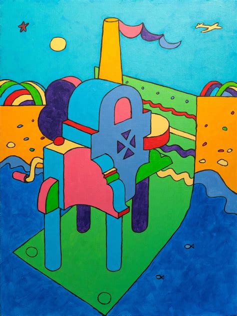 Time And Tide 2024 40 X 30 Cm Acrylic On Panel Suffolk Open Studios