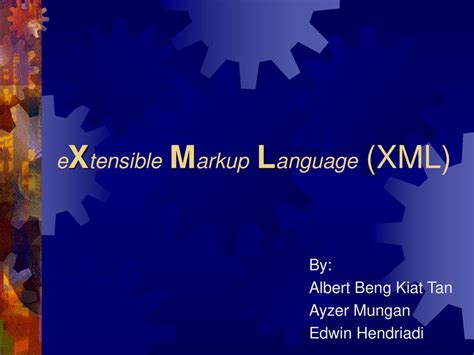 Extensible Markup Language Xml Ppt Download
